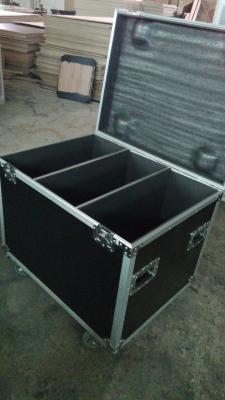China 9 MM 6U 3 Partitions Flight Case For Cables ,  Aluminum Ata Flight Case for sale