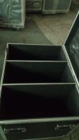China 9 MM 6U 3 Partitions Flight Case For Cables ,  Aluminum Ata Flight Case for sale
