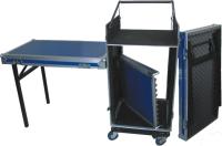 China Red/Black/Orange 16U Standard Rack Flight Case With 2pcs Of  Stand And Table for sale