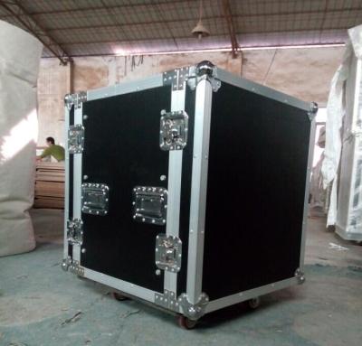 China Print Logo Rack Case AluminumTool Cases With Anti-shock Foam Inside for sale