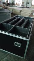 China 12 MM Black 3 Layers Flight Case For Bollards 530 x 680 x 830 for sale
