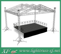 China 500mm x 500mm Iron Base Caster Truss Coupler For Aluminum Roof Truss for sale
