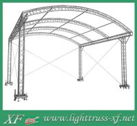 China Heavy Duty Aluminum Spigot Truss Silver / Black for Stage Truss for sale