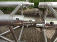 China Exhibition Aluminum Stage Truss ,  Banner Stand Aluminum Alloy Spigot Truss for sale