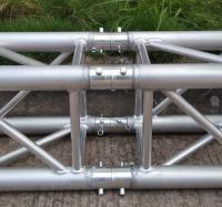 China Exhibition Aluminum Stage Truss ,  Banner Stand Aluminum Alloy Spigot Truss for sale