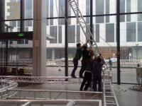 China Beautiful Aluminum Square Truss For Performance  With Aluminum Alloy 6082-T6 for sale