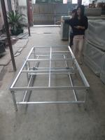 China Black Color 40cm Fixed Height 4x8ft Portable Aluminum Movable Stage Platform 18mm Plywood Board And Aluminum Frame for sale