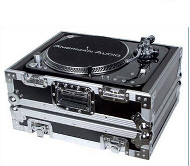 China Custom Shockproof Black Aluminum Plywood Flight Case 2U To 24U for sale