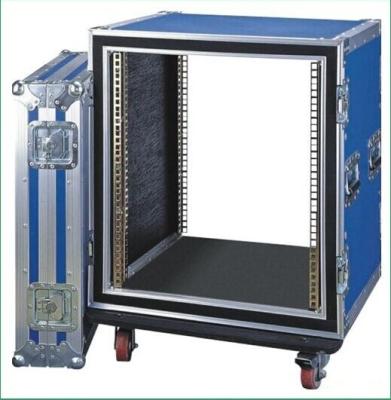 China 12U Anti-shock Rack Flight Case for Placing Amplifier Equipment for sale