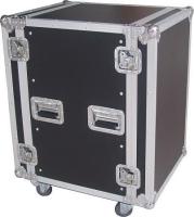 China 12U Anti-shock Rack Flight Case for Placing Amplifier Equipment for sale