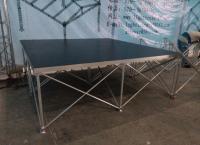 China Aluminum Folding Movable Stage Platform with 18mm thickness Anti-slip Plywood for sale