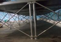 China Aluminum Folding Movable Stage Platform with 18mm thickness Anti-slip Plywood for sale