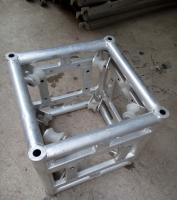 China 4 Meters Square Stage Light Turss 550mm x 550mm Aluminum Corner Block for sale