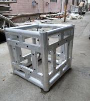 China 4 Meters Square Stage Light Turss 550mm x 550mm Aluminum Corner Block for sale