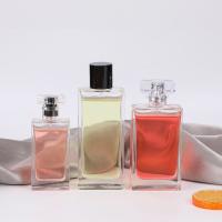 China Luxury Design Glass 10ml Perfume Spray Bottle Refillable Pump Square Empty for sale