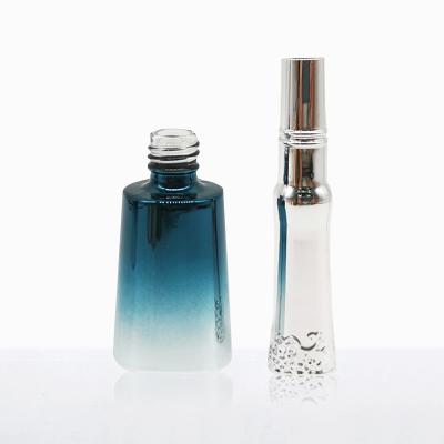China Round Shape Leak Proof Custom Nail Polish Bottles Glass 10ml 15ml for sale