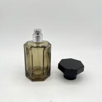 China 30ml 50ml 100ml Perfume Spray Bottles Metal Uv Plating Cap Customize Logo for sale