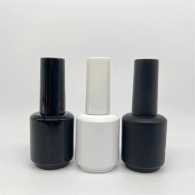 China Beautiful Square Custom Made Nail Polish Bottles 10ml 12ml 15ml Glass for sale