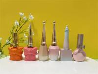 China Odm 12ml 15ml 10ml Nail Polish Bottle Square Round Oval Shape for sale