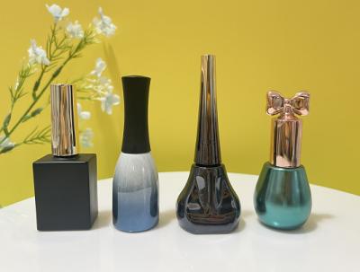 China Exquisite Square Nail Polish Bottles 10ml 12ml 15ml for sale