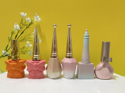 China 12ml 15ml Glass Bottle Nail Polish Accept 200pcs for sale
