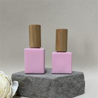 China Custom 100 Pcs Empty Nail Polish Bottles Bow Cap Round Square Shape for sale