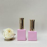 China Custom 100 Pcs Empty Nail Polish Bottles Bow Cap Round Square Shape for sale