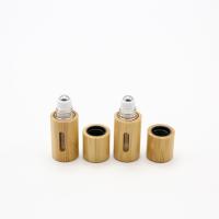 China 1ml 2ml Mini Perfume Aromatherapy Glass Roll On Bottles Wooden Shell for sale