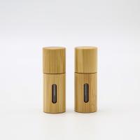 China 1ml 2ml Mini Perfume Aromatherapy Glass Roll On Bottles Wooden Shell for sale