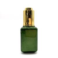 China Colognes Serum 30ml Glass Dropper Bottle With Pipette Screen Printing for sale