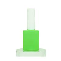 China OEM LOGO 15ml Gloss Nail Polish Bottles Acrylic Gel Polish Square Bottle for sale
