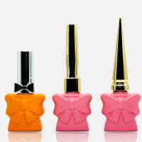 China Pink 5ml 7ml 9ml Empty Nail Polish Container Plastic Cap Non Toxic for sale