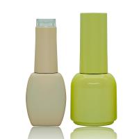 China 12ml 15ml Empty UV Gel Polish Bottles Silk Screen Printing for sale