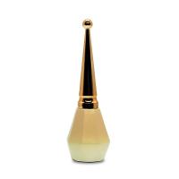China Gradient Gold Spraying Frosted Glass Nail Polish Bottles 5ml 7ml for sale