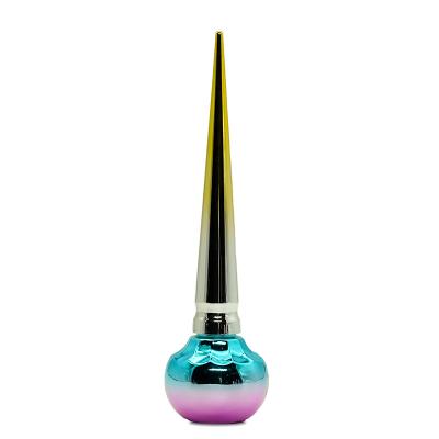 China Electroplate Unique Empty Nail Polish Bottles 9ml 10ml 12ml for sale