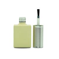 China Cylinder Fancy Gel Polish Square Bottle Nail Polish Jars Hanya for sale
