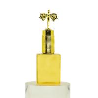 China Cylinder Fancy Gel Polish Square Bottle Nail Polish Jars Hanya for sale