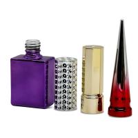 China Cylinder Fancy Gel Polish Square Bottle Nail Polish Jars Hanya for sale