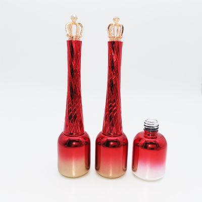 China Creative Manicure 15ml UV Gel Nail Polish Bottles With Cap And Brush for sale