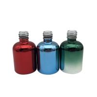China Round 5ml 10ml 12ml 15ml Glass Nail Polish Bottle With Bamboo Wood Grain Brush Cap for sale