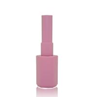 China 10ml 15ml Cosmetics Glass UV Gel Nail Polish Bottle With Brush for sale