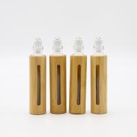 China Recyclable Bamboo Serum Essential Oil Roller Bottles 3ml 5ml 10ml for sale