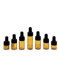 China 1ml 2ml 3ml 5ml Mini Glass Vials Dropper Bottle For Essential Oil for sale