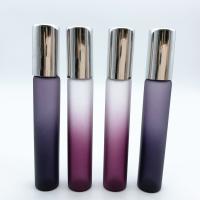 China Rainbow Gradient Empty Perfume Rollerball Bottle Airtight Non Toxic for sale