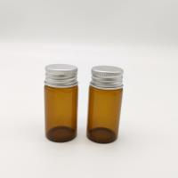 China 1ml 2ml Empty Amber Perfume Mini Glass Vials With Screw Top for sale