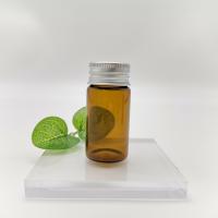 China 1ml 2ml Empty Amber Perfume Mini Glass Vials With Screw Top for sale