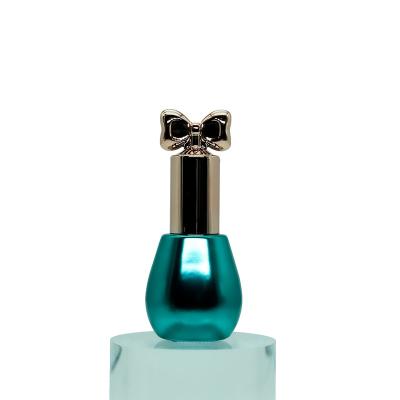 China Electroplating Cylinder Empty Fingernail Polish Bottles 10ml 12ml for sale