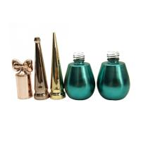 China Electroplating Cylinder Empty Fingernail Polish Bottles 10ml 12ml for sale