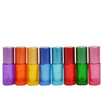 China OEM ODM Cylinder Aromatherapy Roller Ball Bottles Reusable for sale