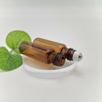 China Hanya Amber Essential Oil Roller Bottles 10ml 15ml No Leakage for sale